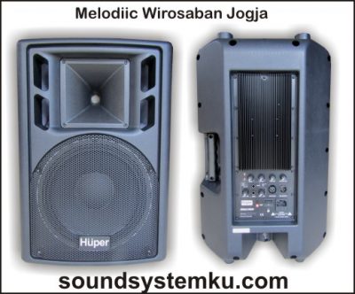 Speaker Aktif 12 inch Huper 350 | Grosir Audio & Perlengkapan Sound System