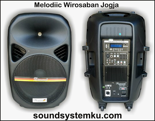 Speaker Aktif 15 inch Bismarck | Grosir Audio & Perlengkapan Sound System